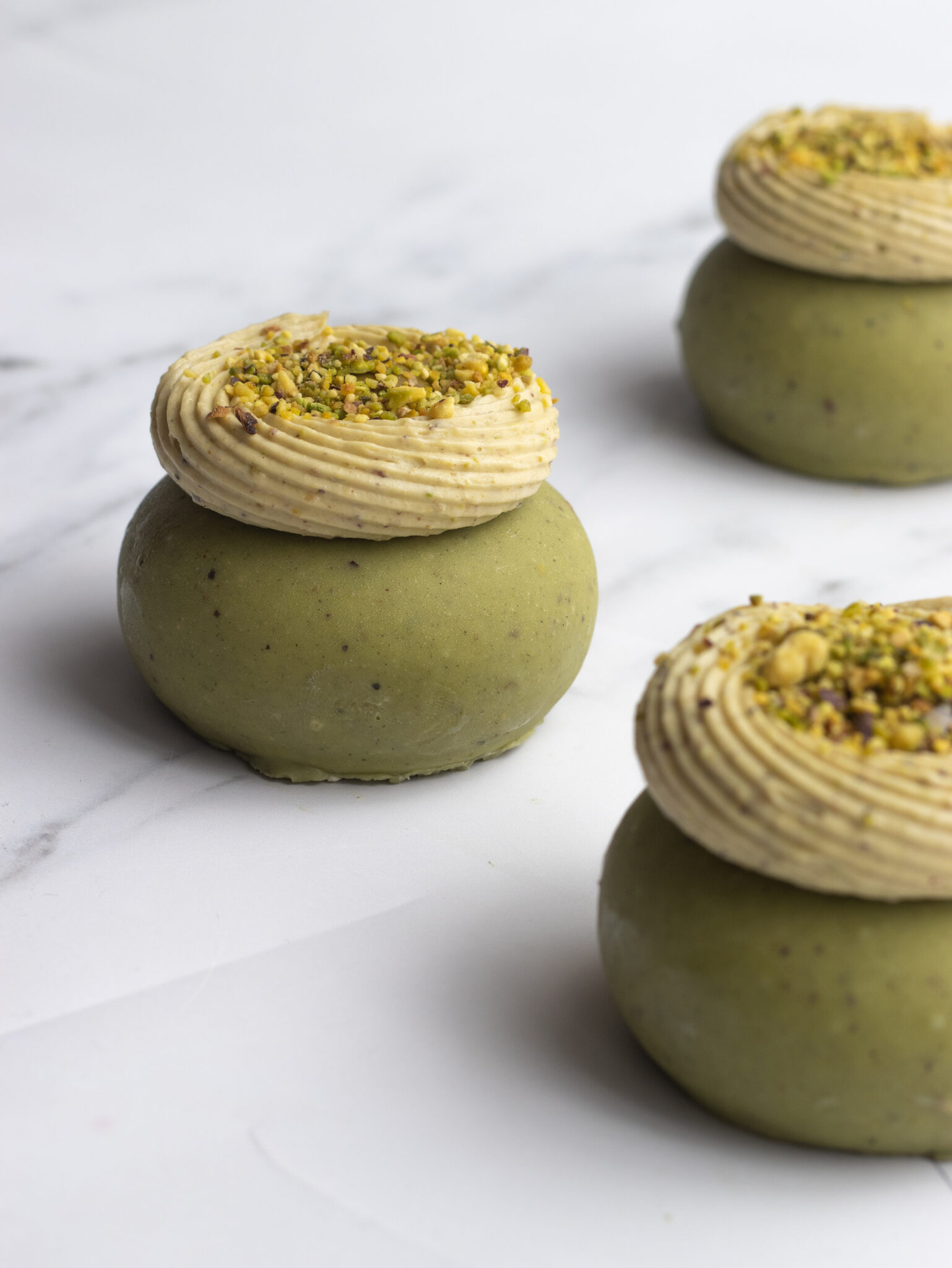 Carnet de recette – Petits Entremets Pistache avec Coralie Jean-Elie ...