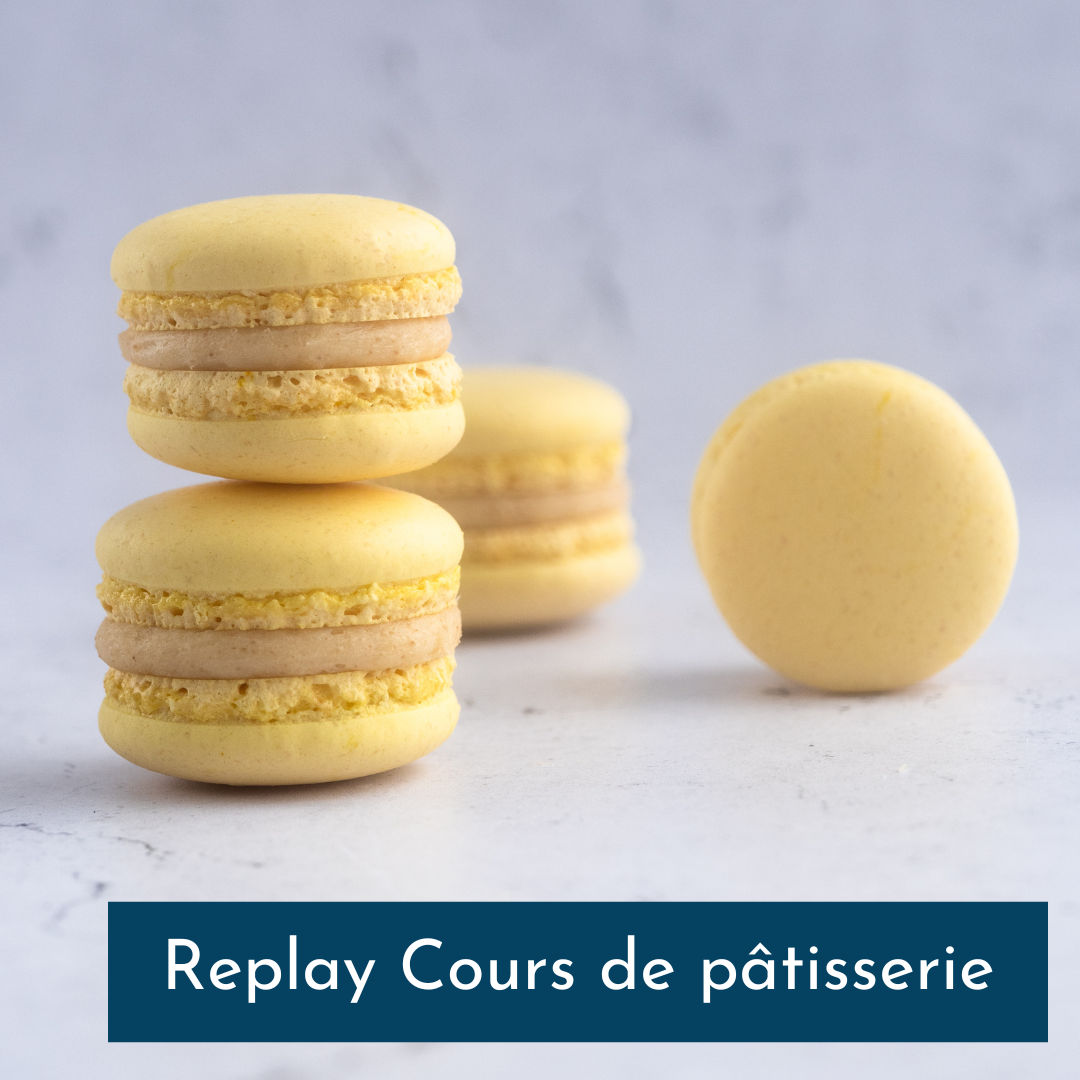 Cours de pâtisserie en ligne - Macarons - Niveau 1