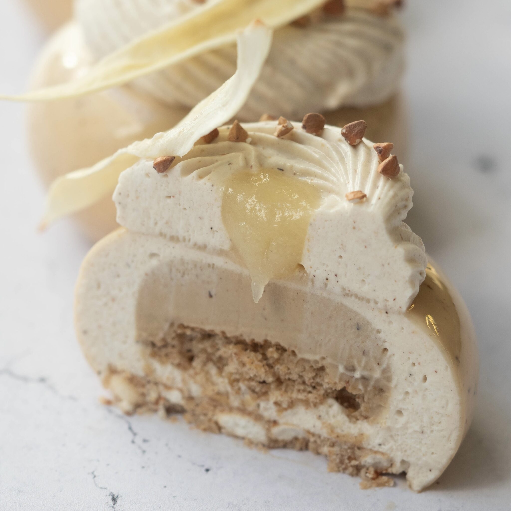 Entremets “Un automne en Bretagne” : café, sarrasin, panais – The ...